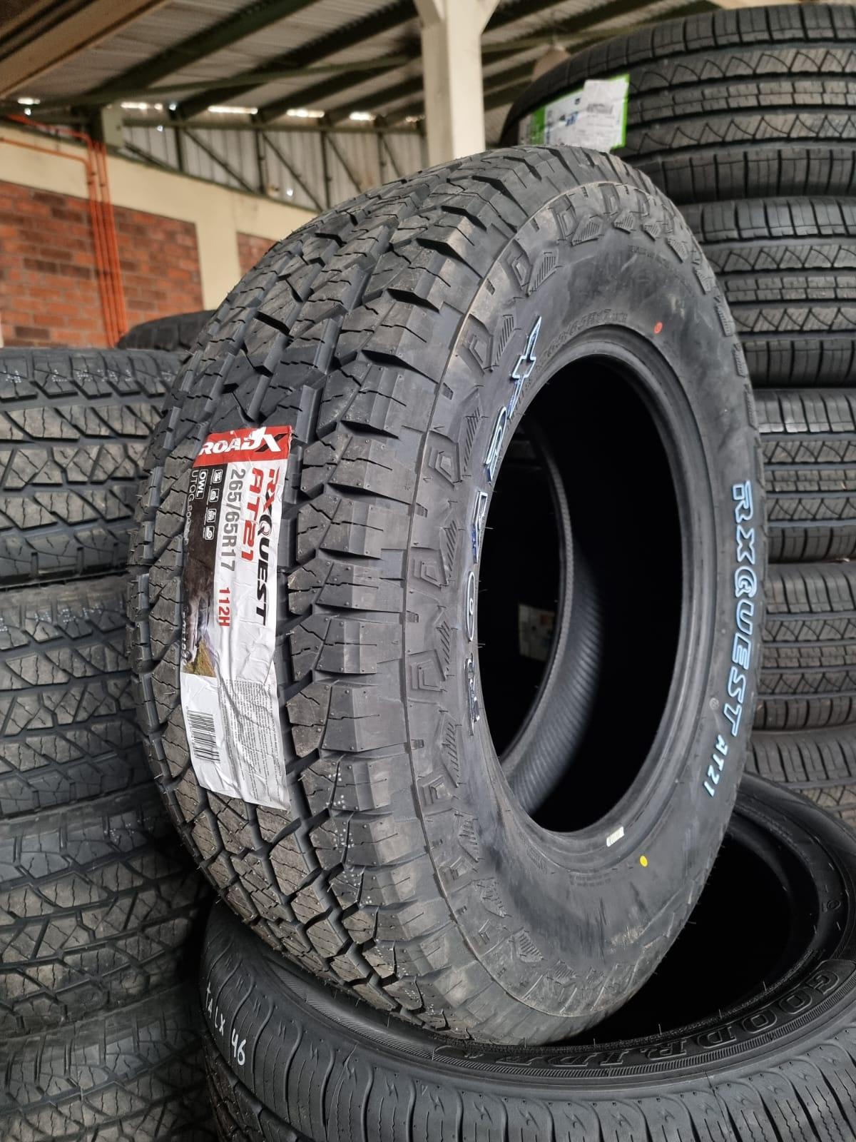 Neumatico 265/65 R17 Roadx RXQUEST AT21 112H – Neumáticos del Maule